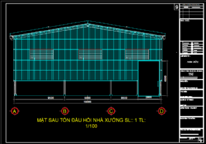 bản vẽ nhà xưởng tải miễn phí (factory drawings free download) | Cơ Khí ...