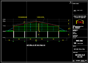 NHÀ XƯỞNG 26M X 72M - BẢN VẼ ACAD VÀ PDF TẢI MIỄN PHÍ | Cơ Khí Xây Dựng